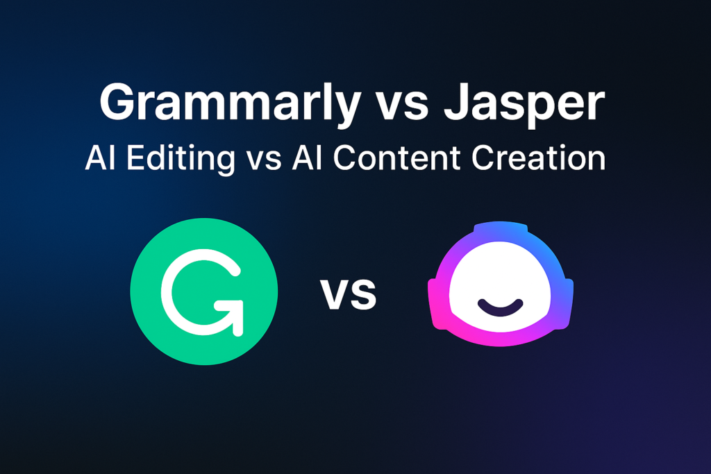 Grammarly vs Jasper – Which AI Writing Tool Is Right for You?